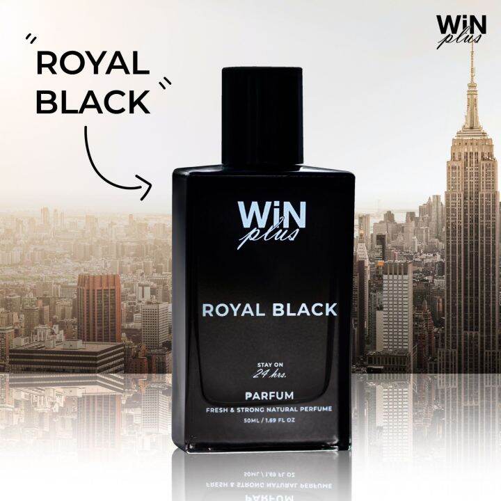ROYAL BLACK EAU DE FARFUM 50ml น้ำหอมผู้ชาย กลี่นดอกไม้เกรดพรีเมี่ยม ...