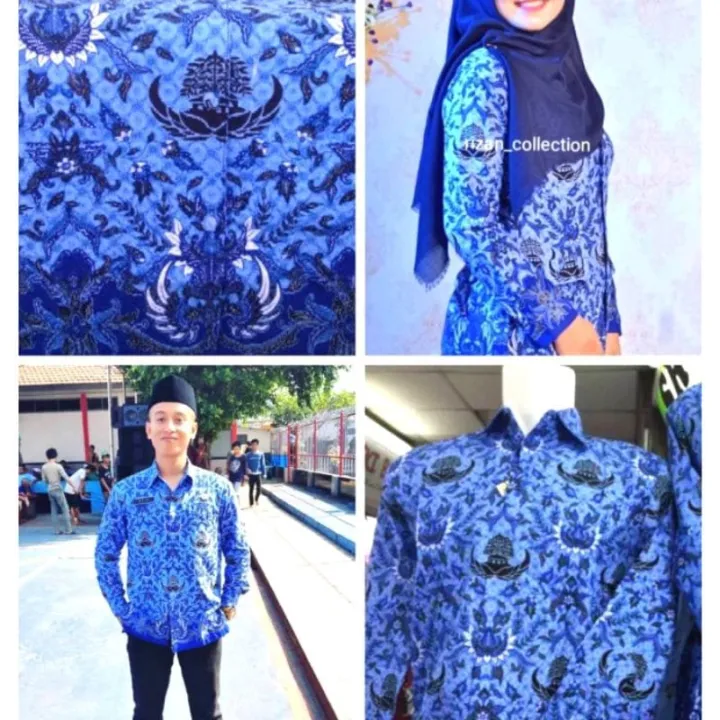 kain batik korpri terbaru | Lazada Indonesia