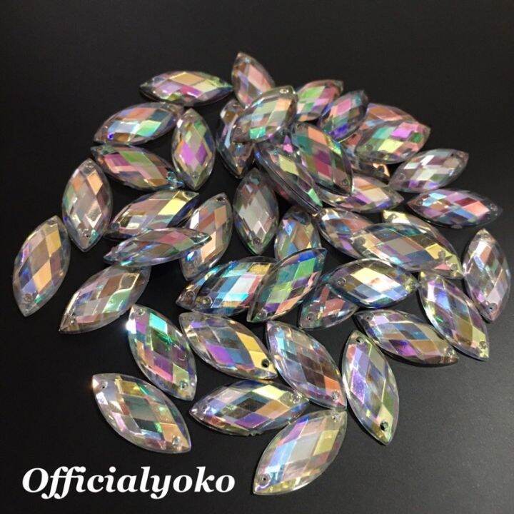 Manik Diamond Mata Putih AB 9x20 KW1 (10pcs) | Lazada Indonesia