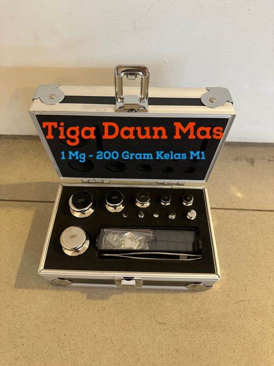 Anak Timbangan Stainless 1 Mg - 200 Gram Kelas M1 Sonic Batu Timbangan Stainless Sonic 1 Mg ...