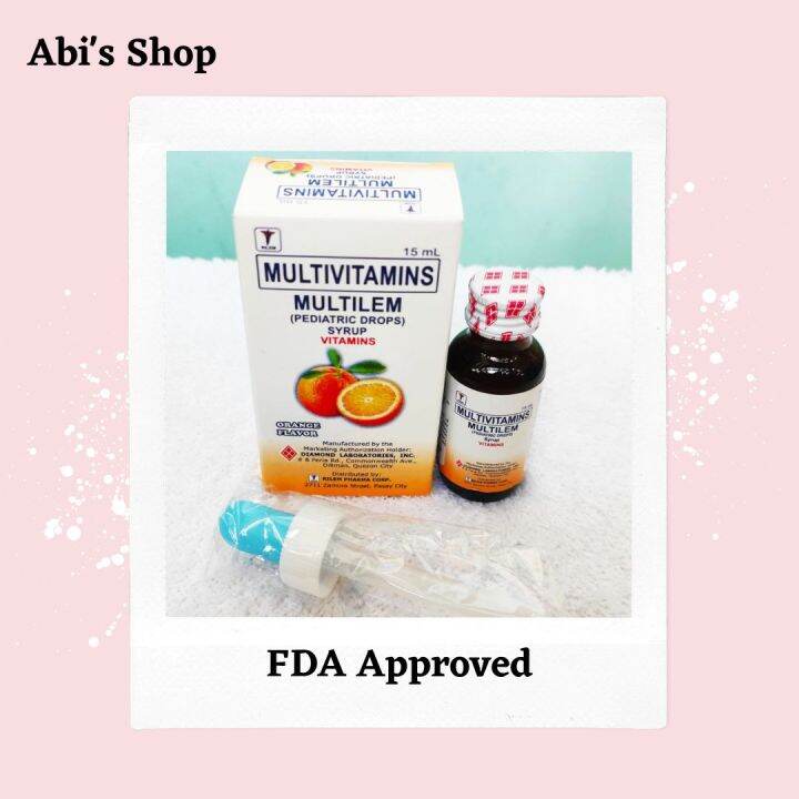 Multivitamins Drops 15ml MULTILEM | Lazada PH