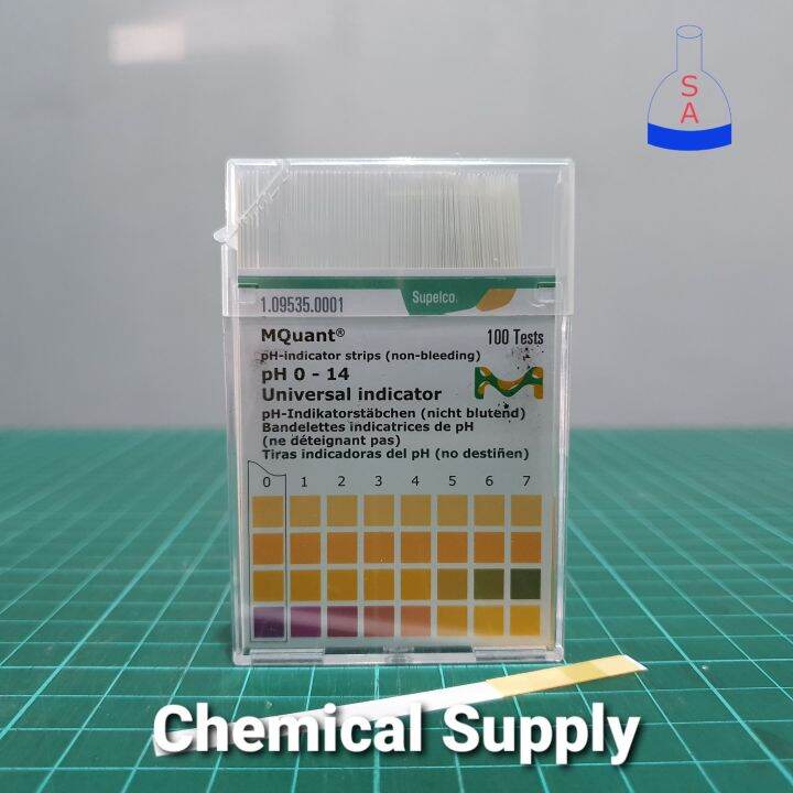 MQuant Kertas pH / pH Universal / Indikator Universal Isi 100 | Lazada ...
