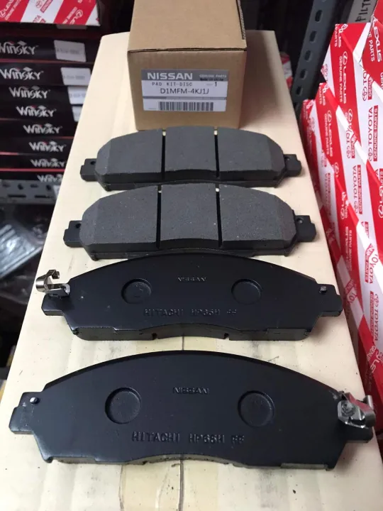 BRAKE PAD FRONT AXEL D1MFM-4KJ1J FOR NAVARA/ NP300/ TERRA 2015-PRESENT ...