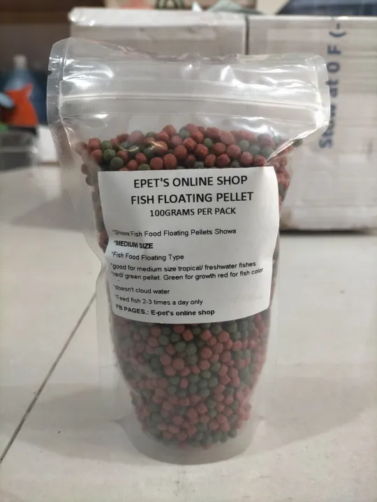 EPets Medium Pellet 100g - Fish Food Floating Pellet | Lazada PH