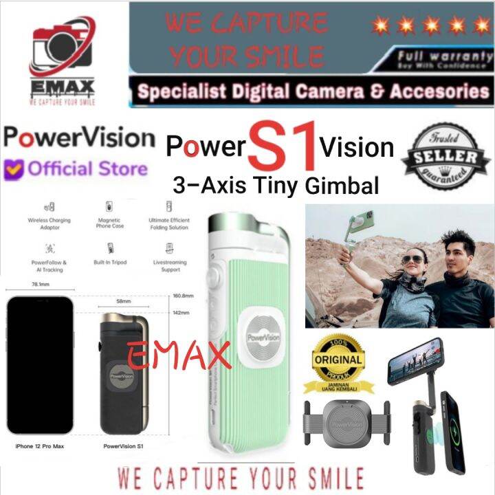 PowerVision S1 Handheld Smart Follower Gimbal Stabilizer Power Vision ...