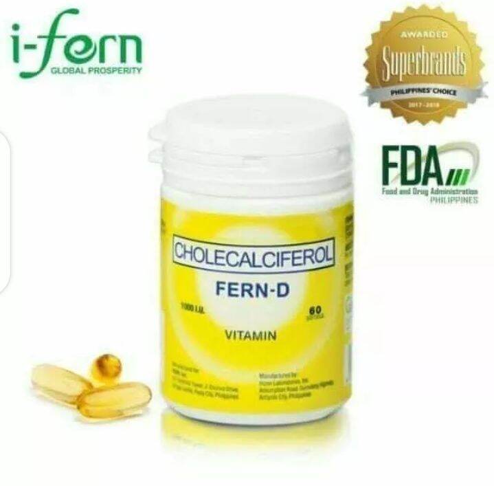 FERN D 60s & 120s vitamin D FernC Fern Activ Milka | Lazada PH