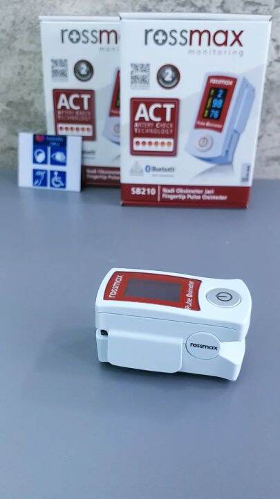 Rossmax RX Fingertip Pulse Oximeter with "ACT" SB210 | Lazada