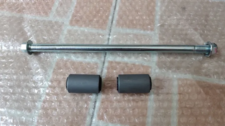 rusi tc125/150 1set swing arm bushing 12mm holes w/axel. | Lazada PH