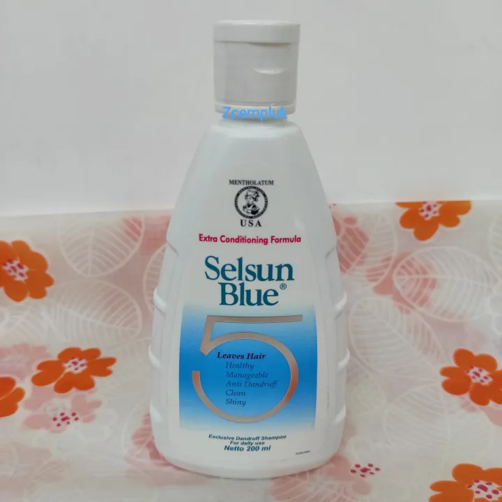 Shampoo Selsun Blue 5 Sampo Selsun Blue Five Shampoo Anti Ketombe Anti ...