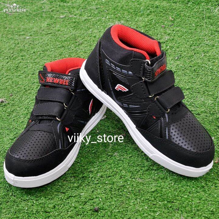 sepatu sekolah anak SD - SMP / sepatu boot hitam asahi | Lazada Indonesia