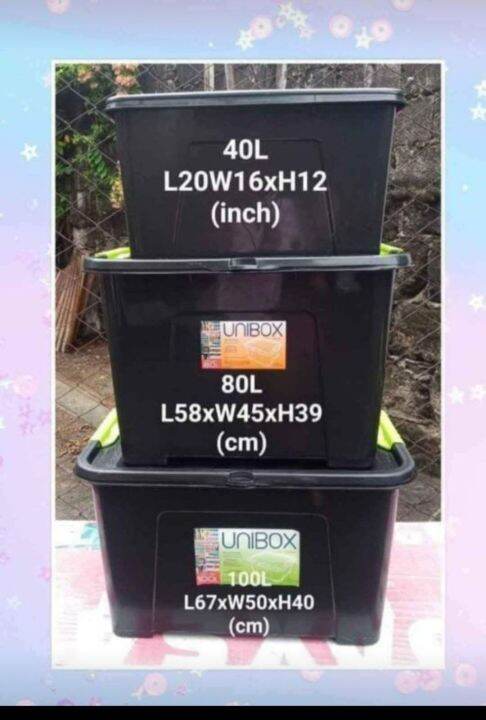 Unibox storage box | Lazada PH: Buy sell online with cheap price ...