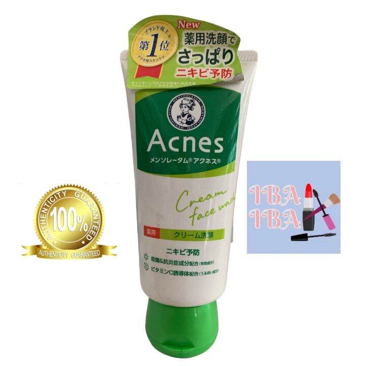 Rohto Mentholatum Acnes Facial Wash for pimple prone skin | Lazada PH