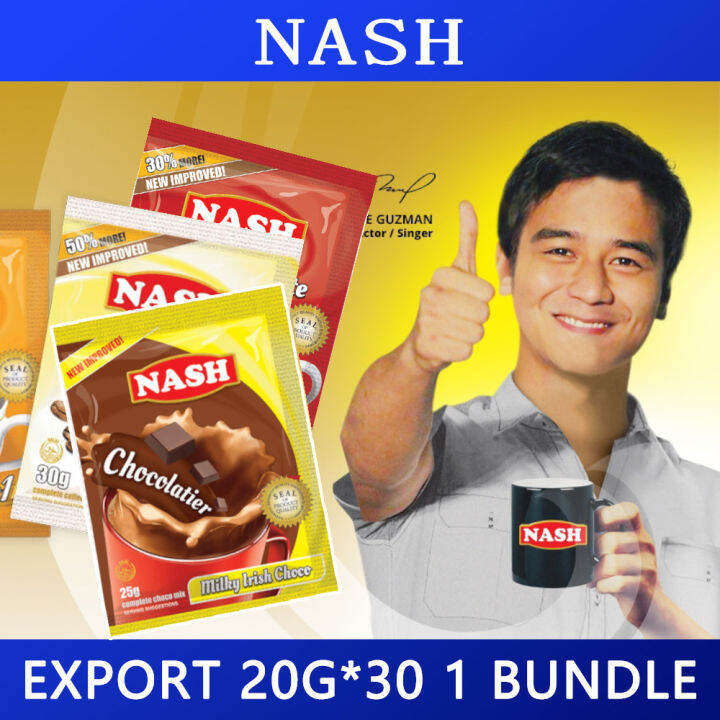 NASH Coffee For Export (Barako in Taste) 30 packs Household milk tea ...