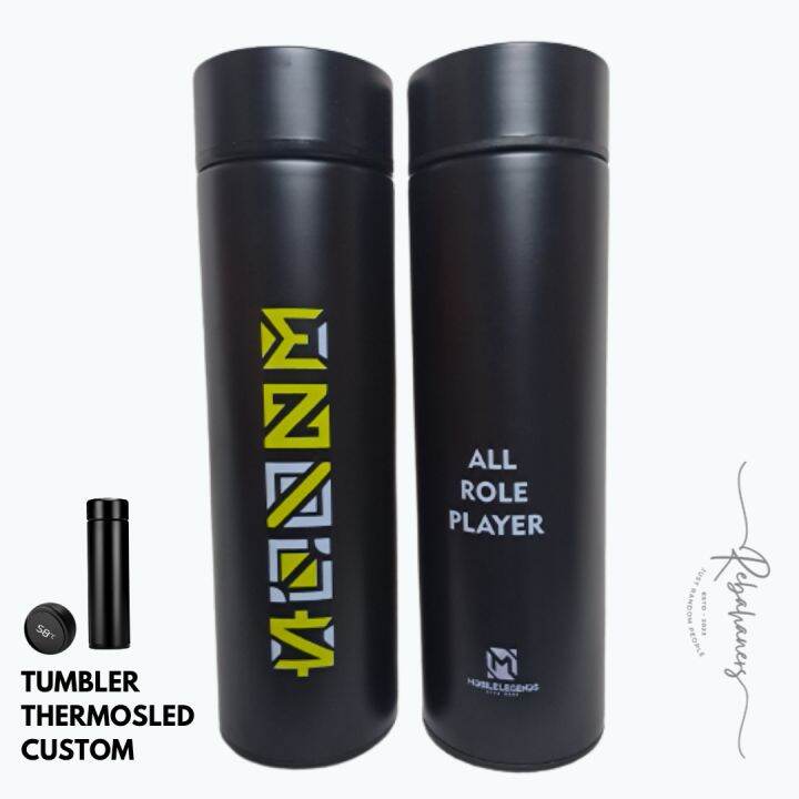 Tumbler Thermos Led life sakura custom Allrole moba by Rebahaners ...