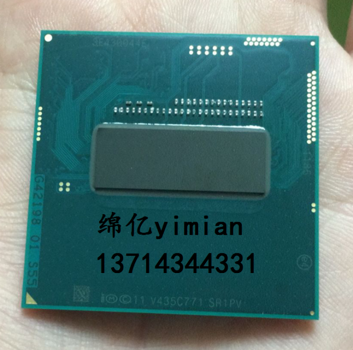 Four-Generation I7 4810mq CPU 2.8-3.8G/6M Sr1pv Original Official ...