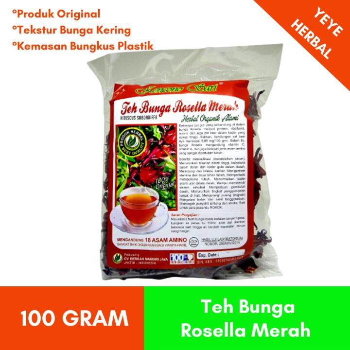 Teh Bunga Rosella Merah | Lazada Indonesia