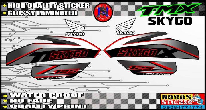 Skygo tmx style decals | Lazada PH