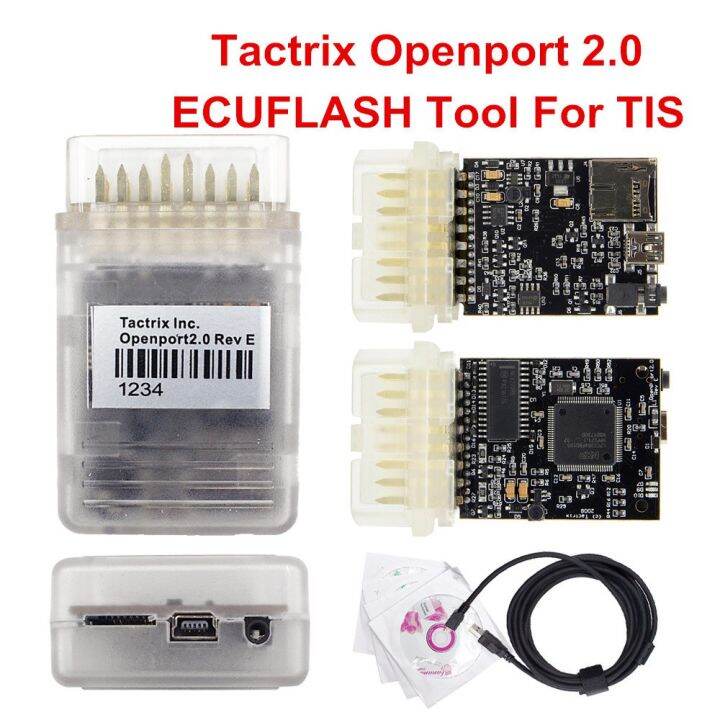 【ร้านไทย จัดส่งภายใน 24 ชั่วโมงใ】Tactrix Openport 2.0 ECUFLASH พอร์ตเปิด,2 0ชิปจูนเครื่องมือ ...