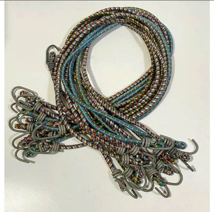 10 Pcs Tali Ikat Barang Panjang 1 Meter / 10 Pcs Tali Bagasi Barang 1 ...