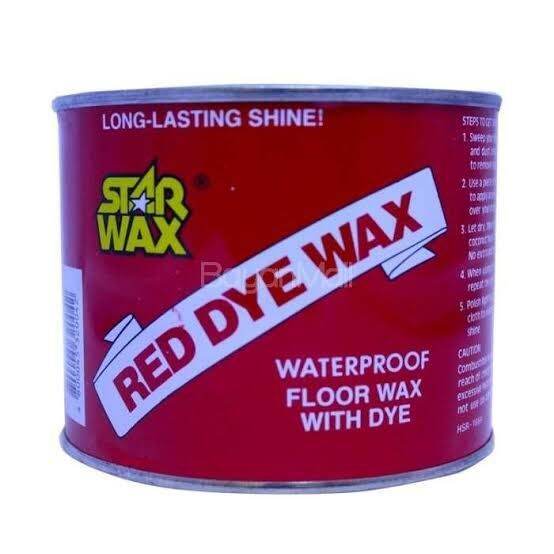 Star Wax Red Dye Floor Wax 450g Starwax | Lazada PH