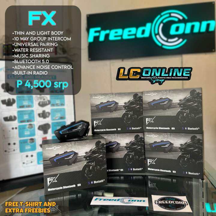 Freedconn Fx Bluetooth Helmet Intercom BLACK | Lazada PH