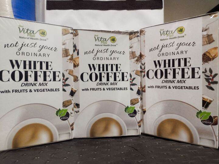 Original First Vita Plus Natural Health Drink White Coffee | Lazada PH