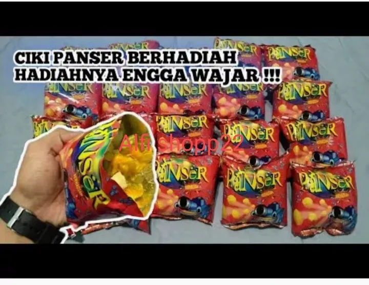 Chiki/ciki panser berhadiah uang viral 1pack | Lazada Indonesia