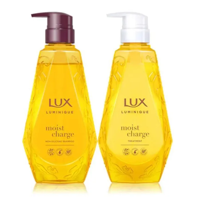 LUX Luminique Moist Change Shampoo & Treatment 450g (สีเหลือง)จาก ญี่ปุ่น | Lazada.co.th