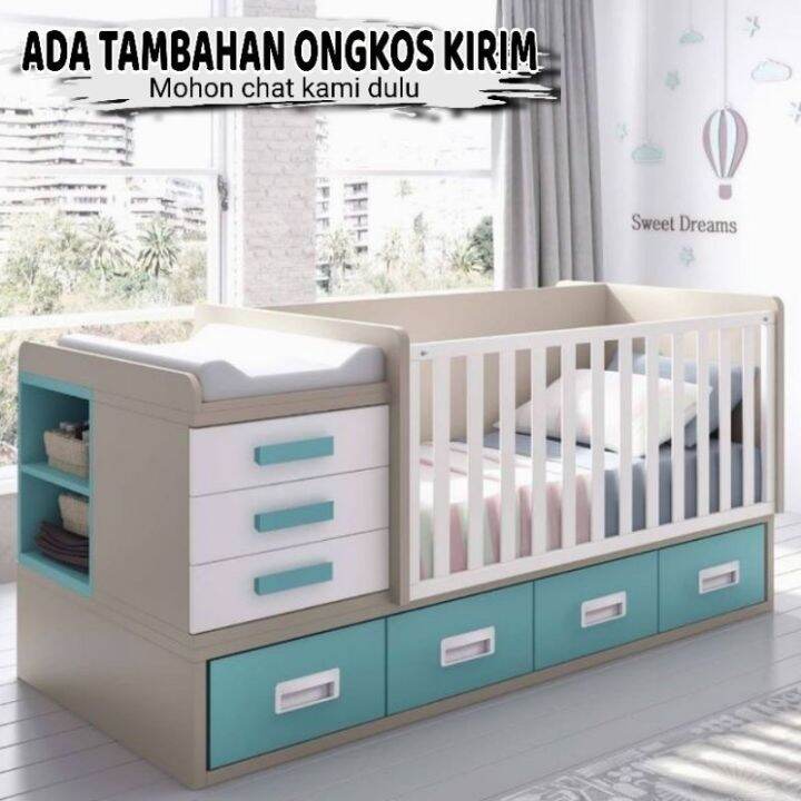 Box bayi kayu jati | box bayi kayu mahoni | box bayi minimalis terbaru ...