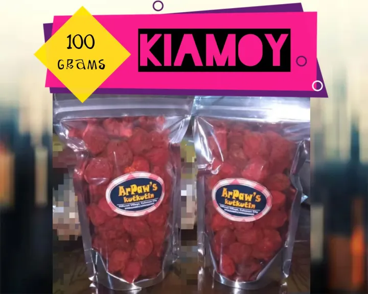 Kiamoy in a pouch 100grams | Lazada PH