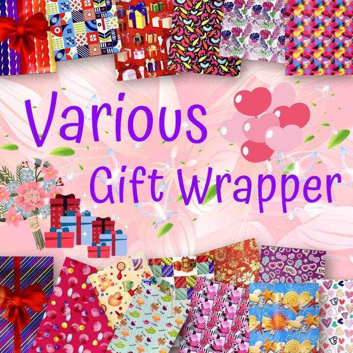 Various Coated Gift Wrapper by 10’s | Lazada PH