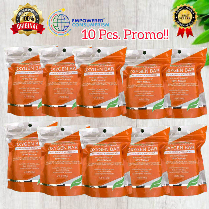 Oxygen Bar Soap Anti Aging & Whitening 10pcs.Promo | Lazada PH