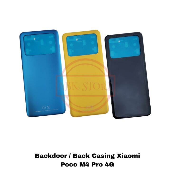 BACKDOOR XIAOMI POCO M4 PRO 4G TUTUP BELAKANG BATERAI BACKCOVER BACK ...
