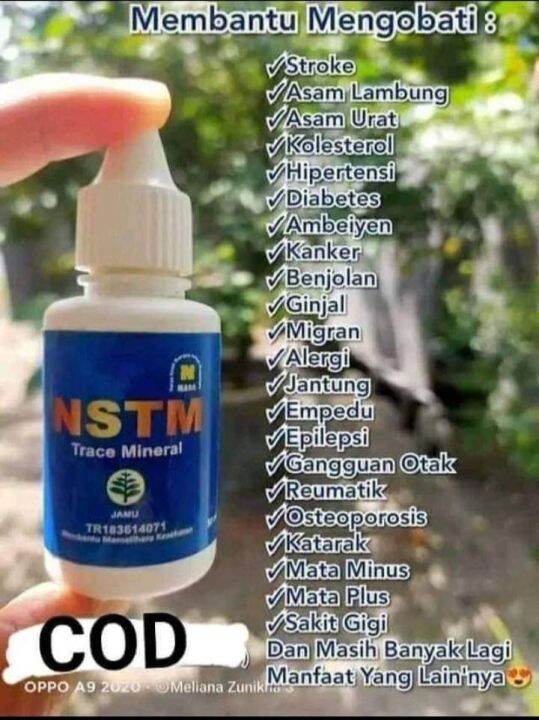 TESTER PRODUK NASA 💥 Manfaat utama NSTM Trace Mineral ini adalah ...