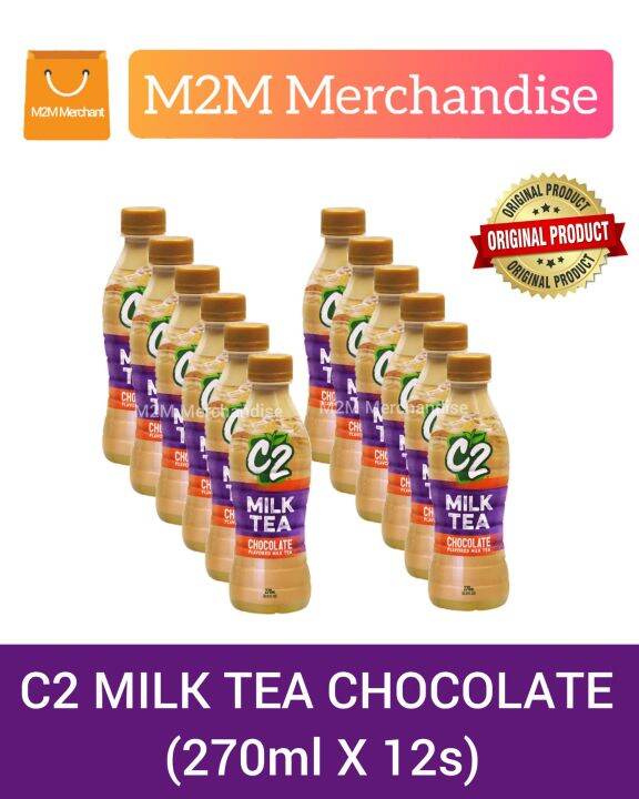 C2 MILK TEA CHOCOLATE (270ml X 12s) READY TO DRINK | Lazada PH
