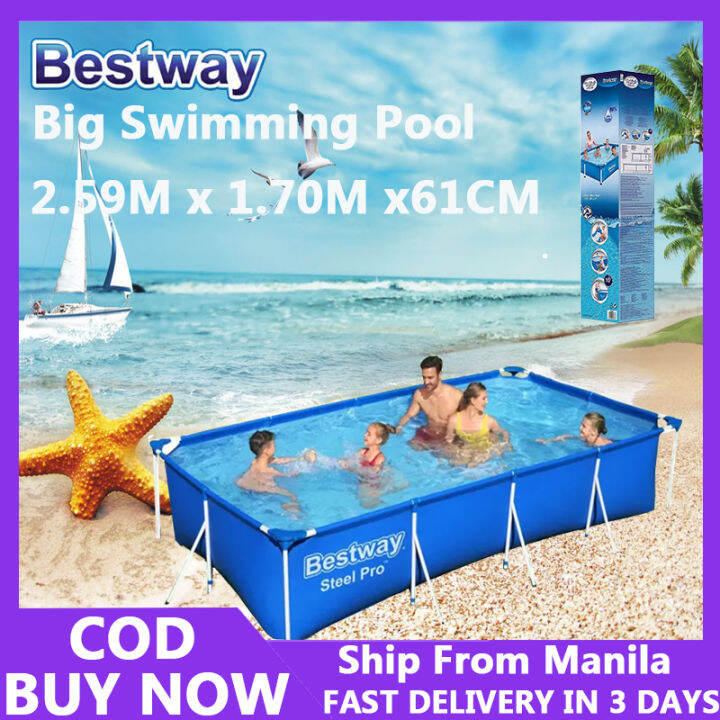 Bestway Adult Family Swimming Pool Inflatable Swimming Pool Swimming ...