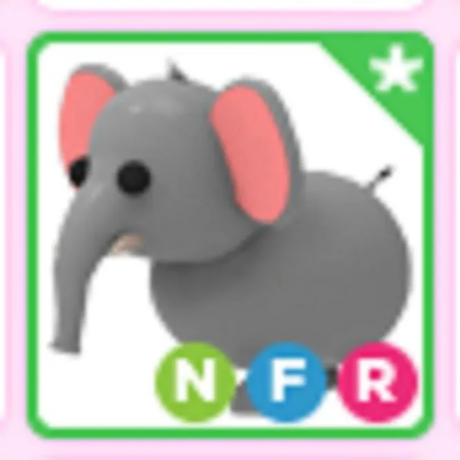 Neon Fly Ride Elephant, Adopt me Roblox | Lazada PH