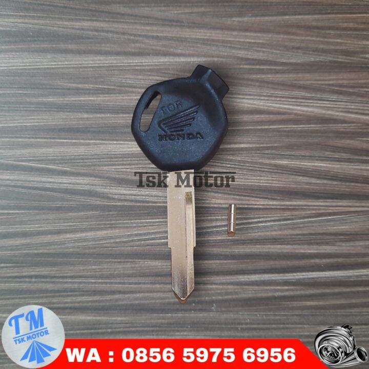 Key blank atau bahan kunci duplikat motor honda supra x 125 jalur kiri ...