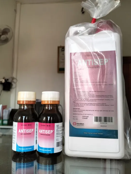ANTISEP - obat anti septik dan disinfektan | Lazada Indonesia