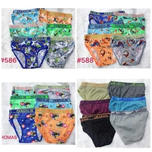 BRIEF FOR KIDS PRINTED ASSORTED DESIGN 12PCS PER ONE DESIGN PER PACK ...