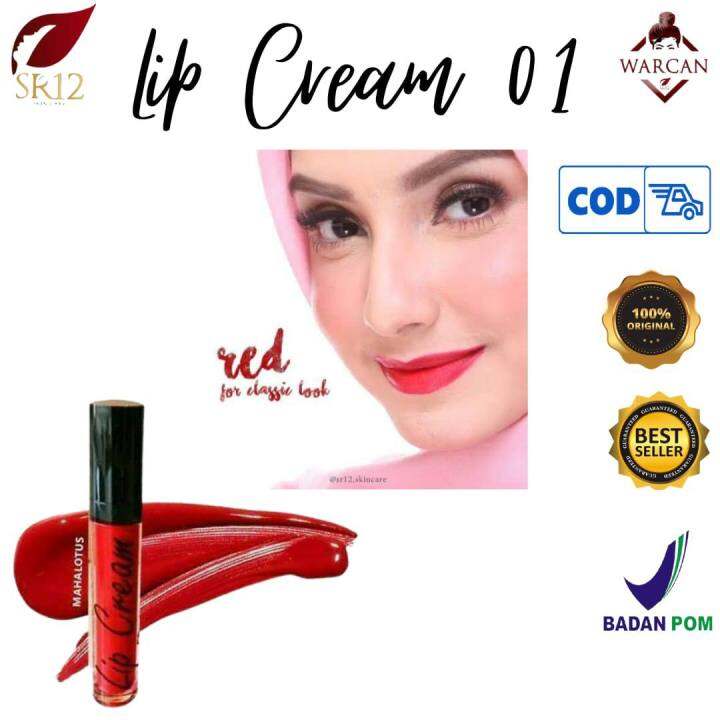[COD] SR12 LIPCREAM MAROON 01 SR12 LIPSTIK MATTE TAHAN LAMA ANTI AIR ...
