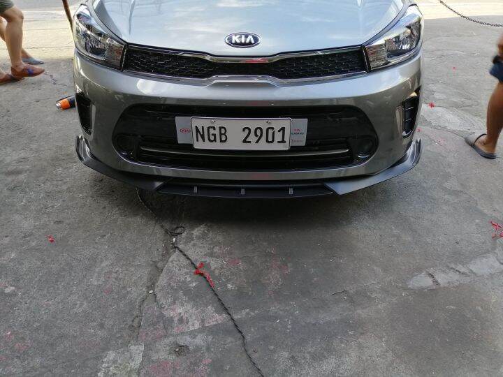 Kia Soluto Front Chin Diffuser Rear Diffuser | Lazada PH