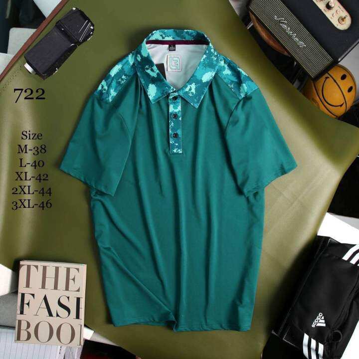 เสือโปโลผู้ชาย คอปกแขนสั้น FJ78 | Lazada.co.th