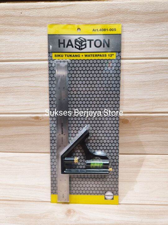 HASSTON Art. 4081-005 combination try square Penggaris Siku Tukang ...