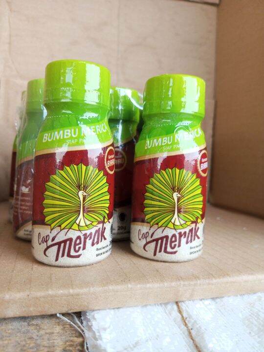 Bumbu merica cap merak siap pakai kemasan botol / bumbu masak / bumbu ...