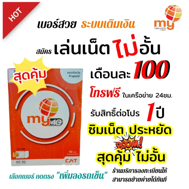 (My.01) ซิมมาย ซิมเทพ เลือกสม้ครเน็ตไม่อั้นไม่ลดสปีดได้ เพียงเดือนละ ...