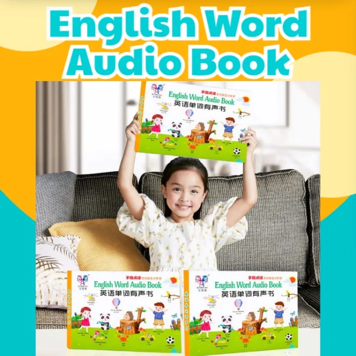 English audio books for kids learning English word smart book | Lazada PH