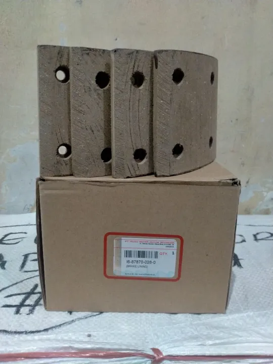 Brake Lining/Kampas Rem Isuzu Elf NKR 66 71 NMR 71Original | Lazada ...
