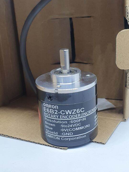 OMRON Rotary Encoder E6B2-CWZ6C E6B2CWZ6C 600P/R New in Box | Lazada.co.th