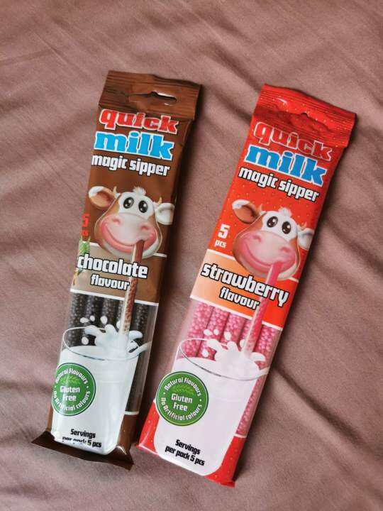 Quick Milk Flavored magic sipper straw | Lazada PH